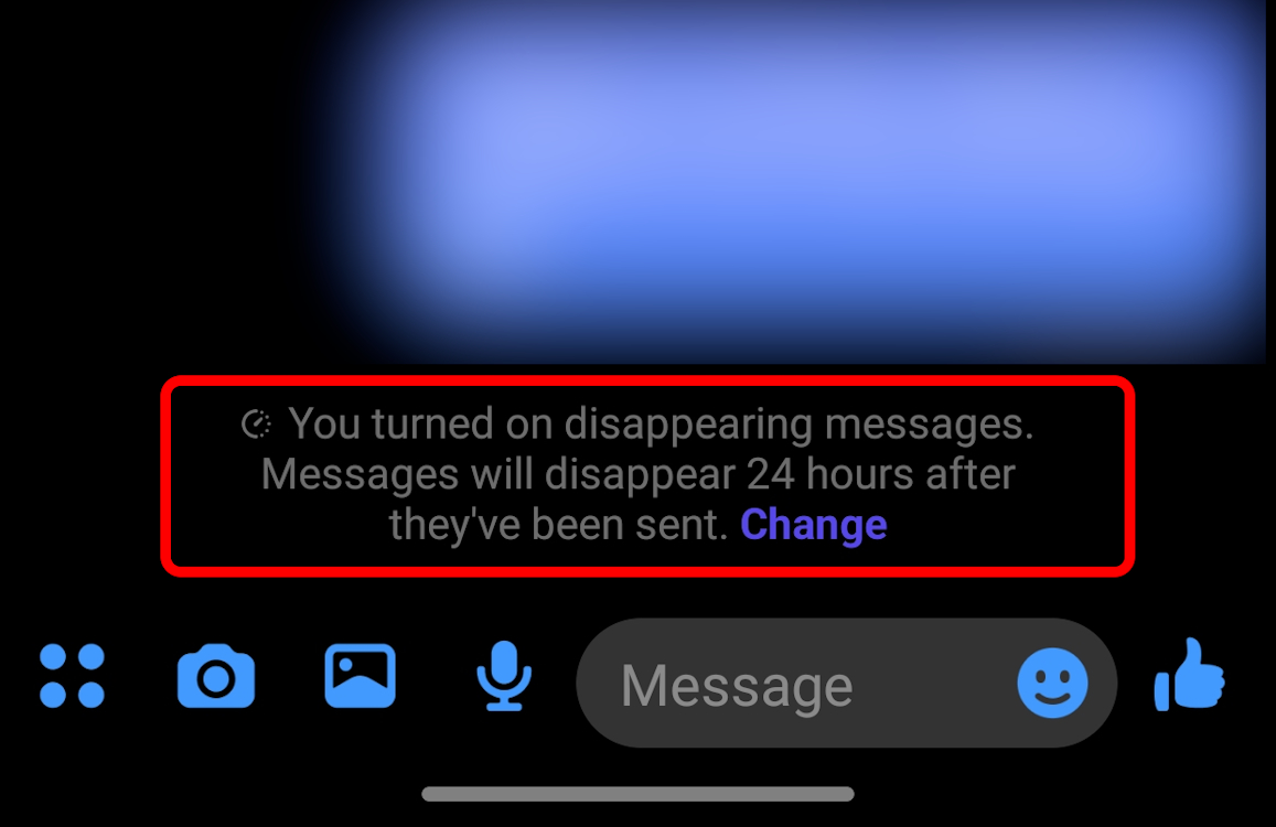 How to Turn on Disappearing Messages on Facebook | Beebom