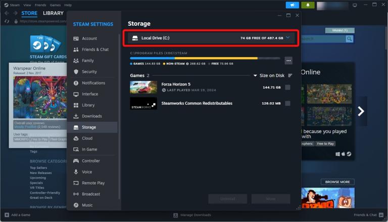 How to Fix Steam Disk Write Error | Beebom