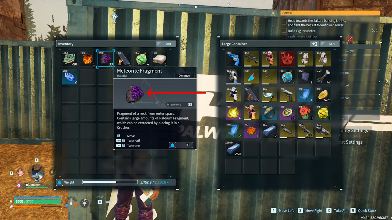 How to Get Meteorite Fragment in Palworld | Beebom