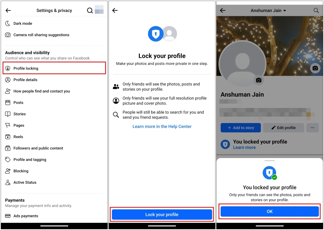 How to Make Your Facebook Account Private | Beebom