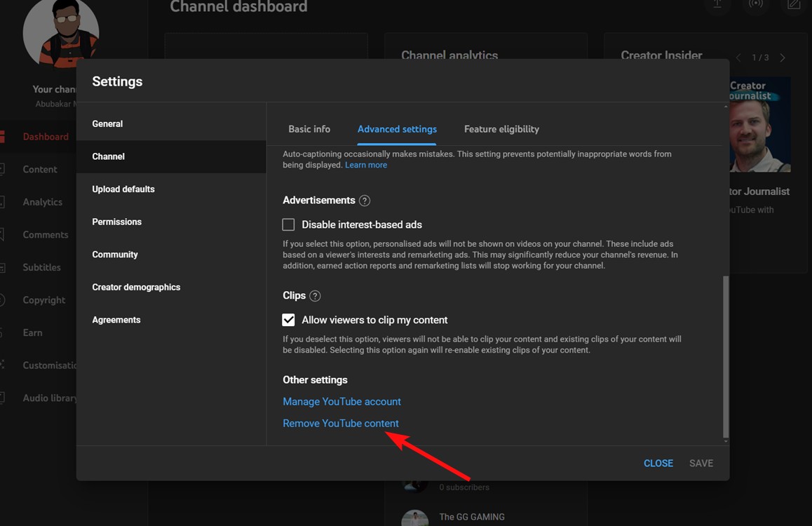 How to Delete Your YouTube Channel | Beebom