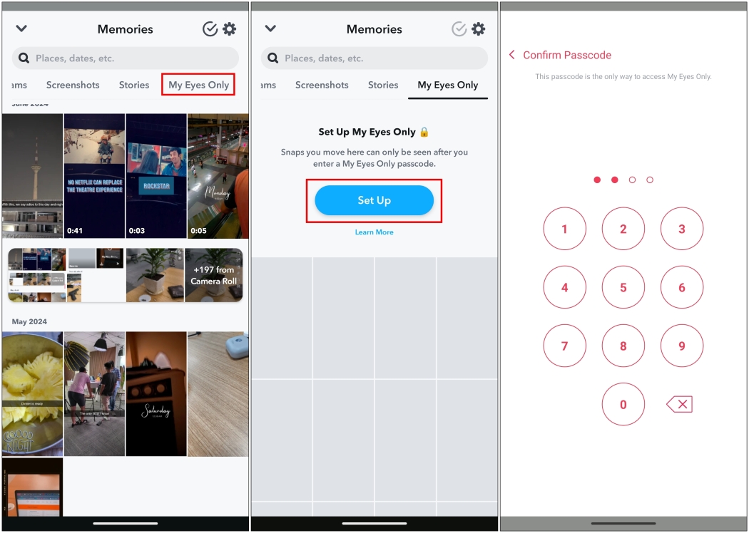 What is Snapchat My Eyes Only and How to Use It | Beebom