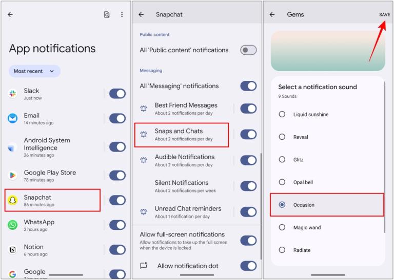 How to Change Snapchat Notification Sound | Beebom