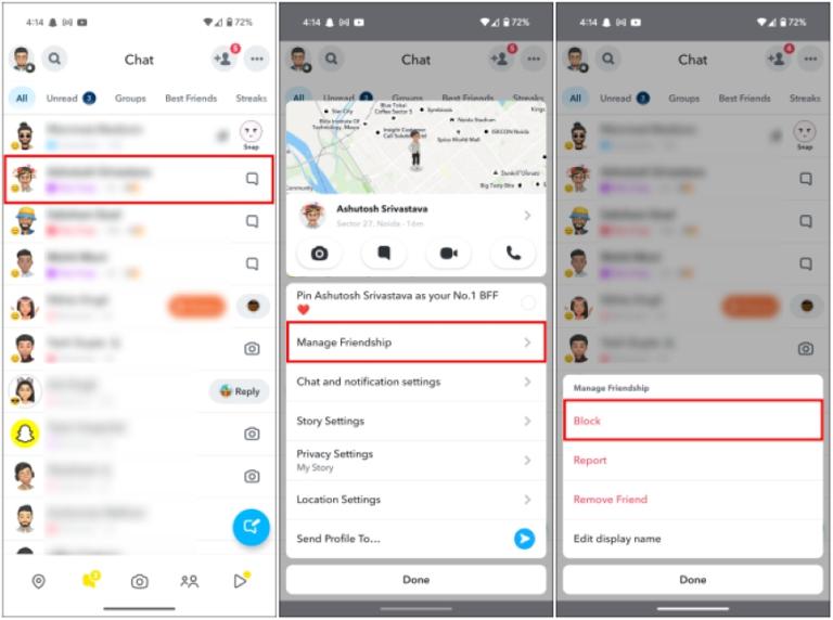 How to Block Someone on Snapchat | Beebom