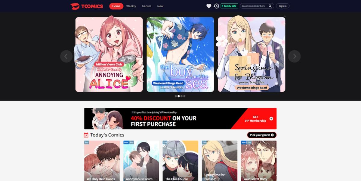 The Best Websites to Read Manhwa in 2025 | Beebom