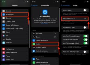 How to Enable and Use Vehicle Motion Cues on iPhone | Beebom
