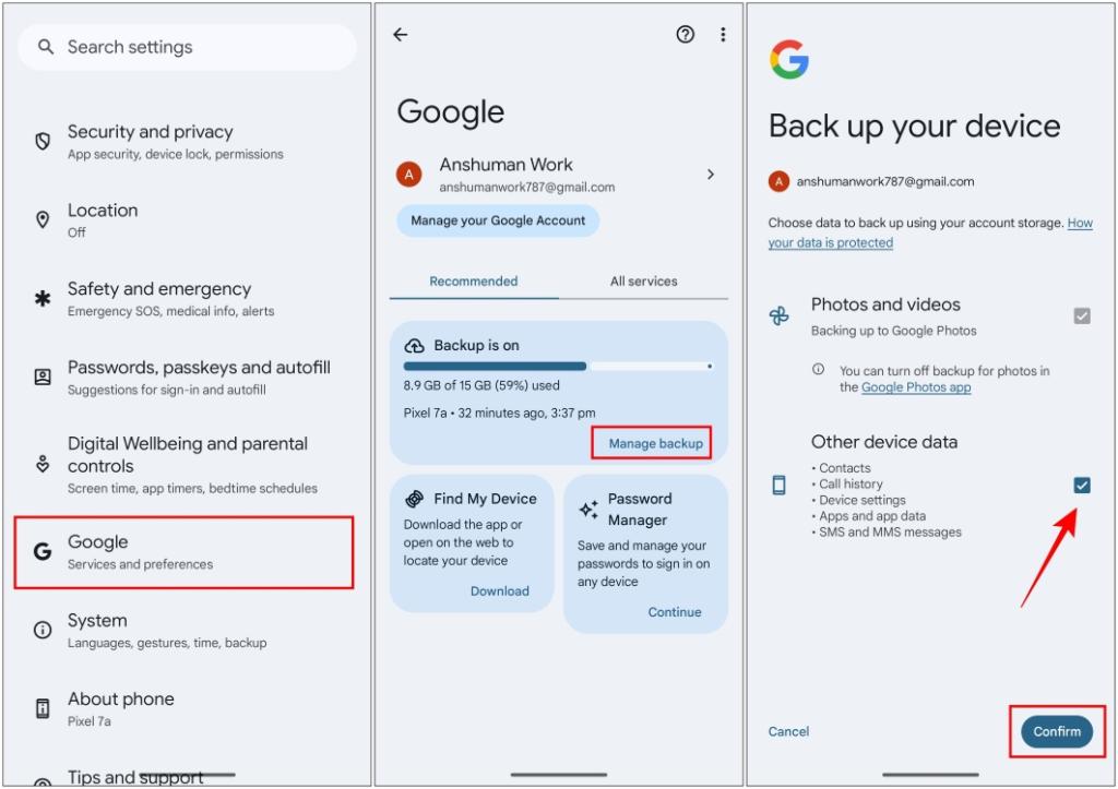 How to Back Up Google Messages | Beebom