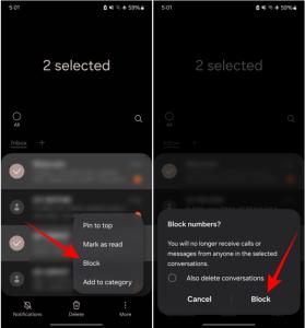 How to Block Text Messages on Android | Beebom