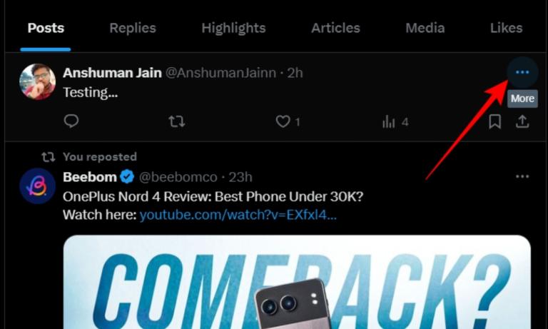 How to Delete One or All Tweets on X (Twitter) | Beebom How to Delete One or All Tweets on X (Twitter) | Beebom