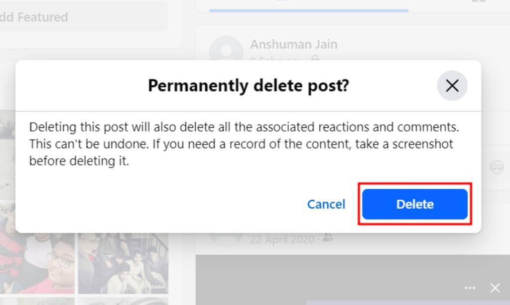 How to Delete Your Facebook Posts | Beebom