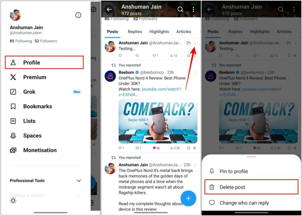 How to Delete One or All Tweets on X (Twitter) | Beebom