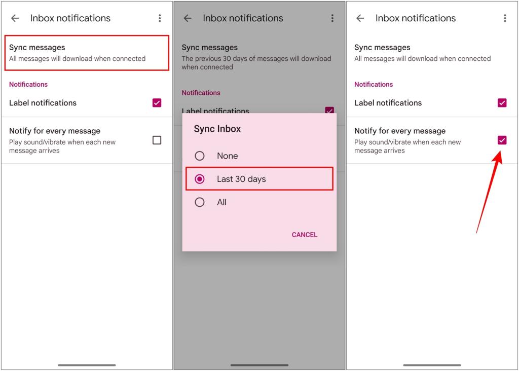 How to Set Up Gmail App Notifications on Android | Beebom