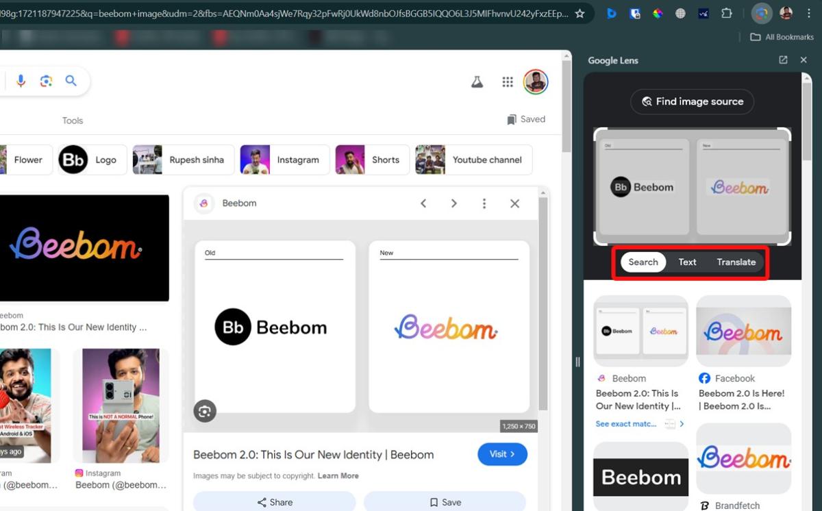 How to Use Google Lens on PC | Beebom