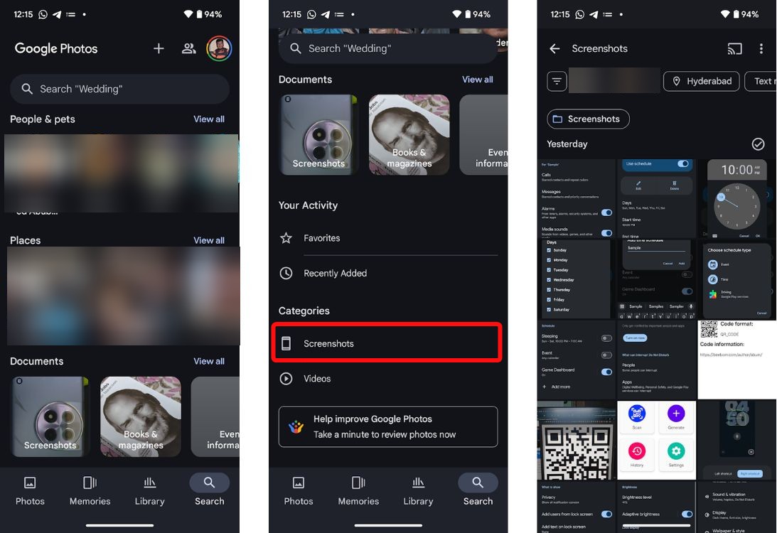 How to Quickly Find Screenshots in Google Photos | Beebom