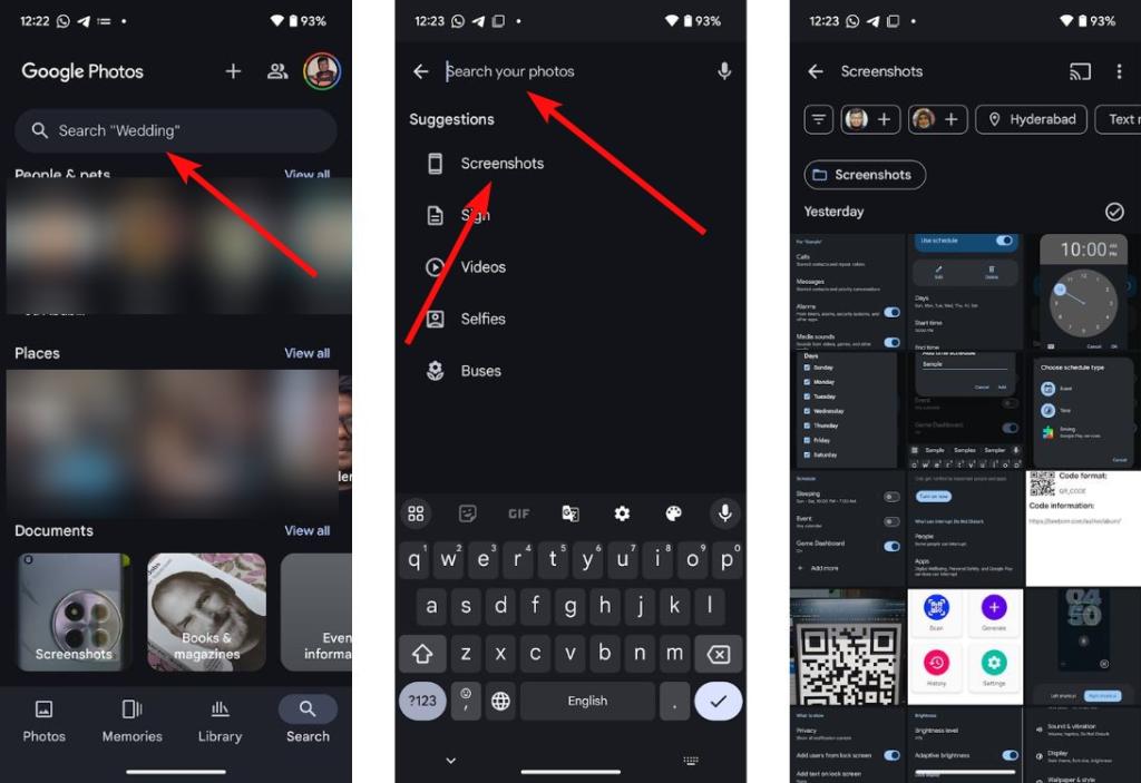 How to Quickly Find Screenshots in Google Photos | Beebom