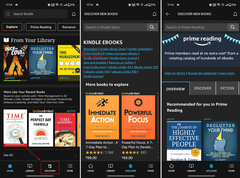 How to Use Amazon Prime Reading to Get Free eBooks | Beebom