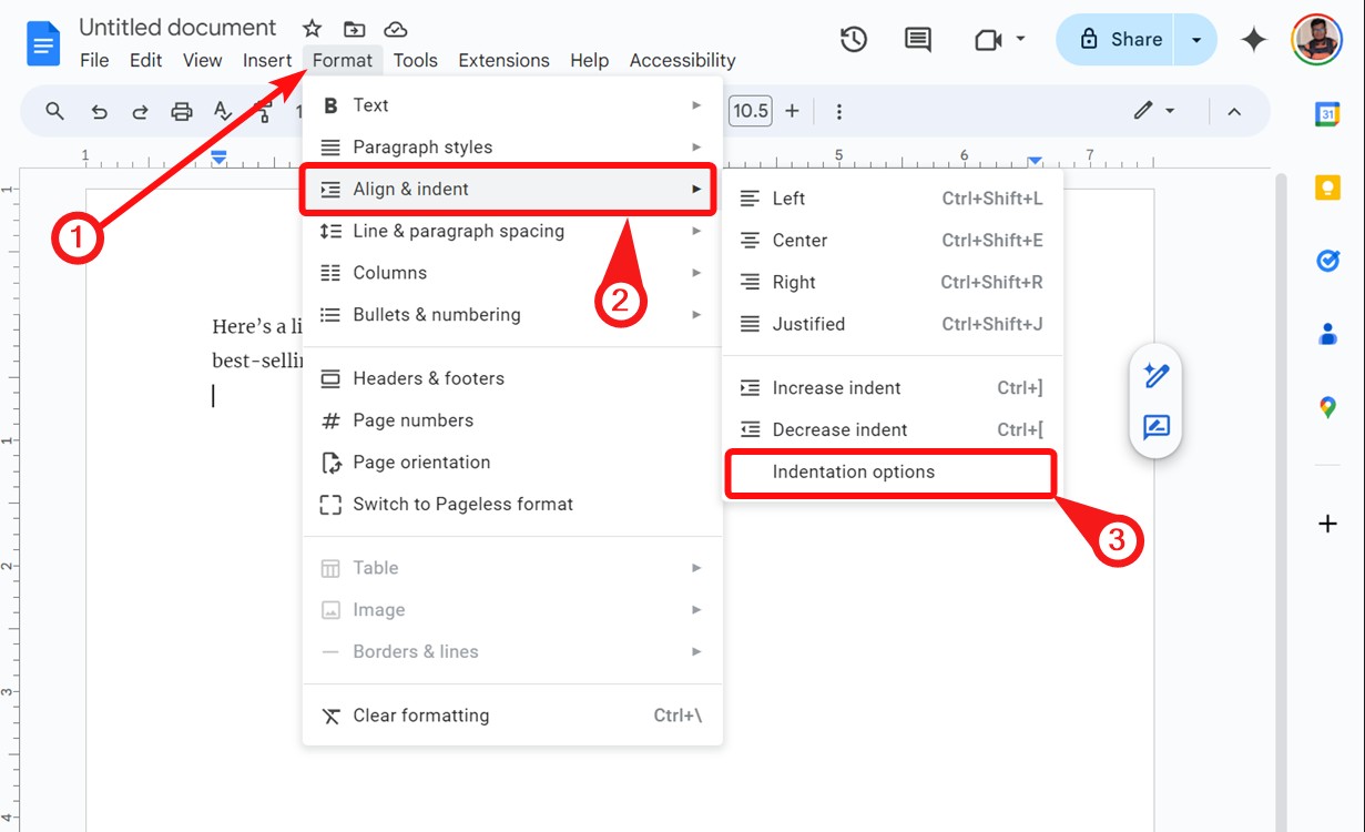 How to Do Hanging Indent on Google Docs | Beebom