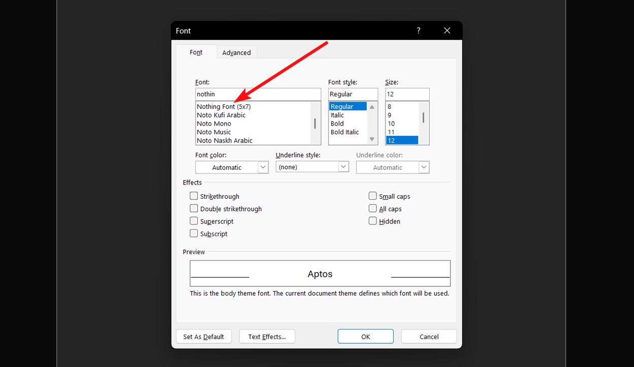 How to Change Default Font Style in Microsoft Word | Beebom