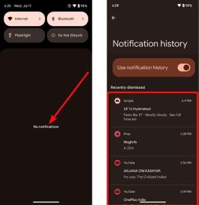 How to Check Notification History on Android | Beebom