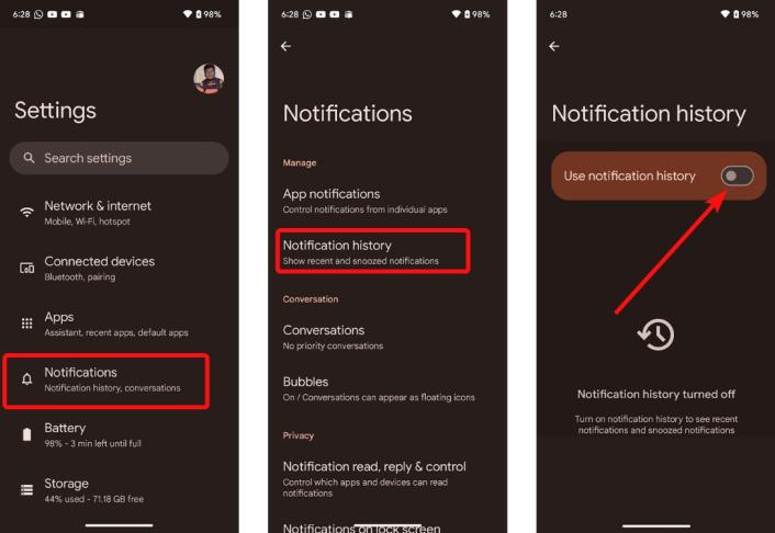 How to Check Notification History on Android | Beebom