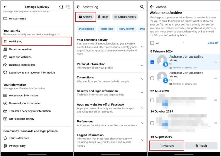 How to Delete Your Facebook Posts | Beebom