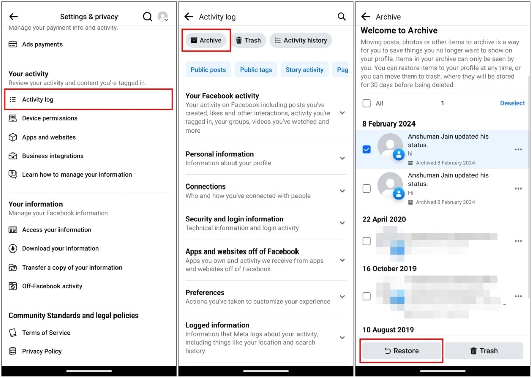 How to Delete Your Facebook Posts | Beebom
