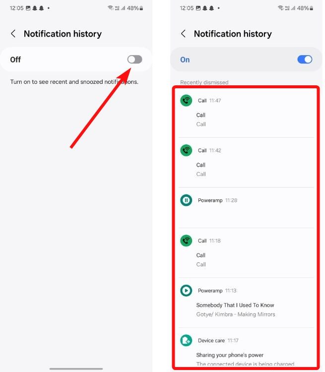 How to Check Notification History on Android | Beebom