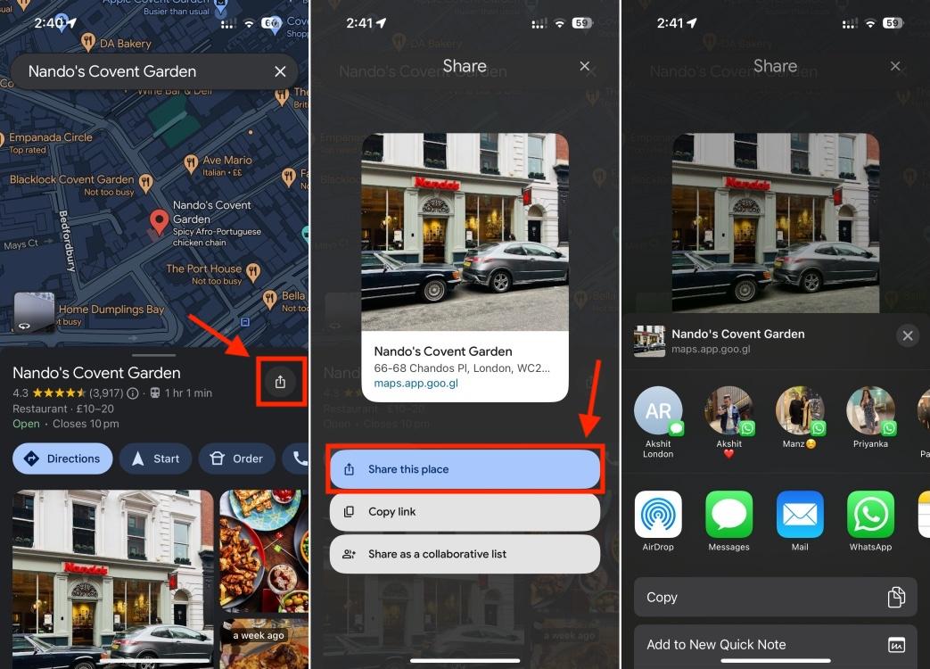 How to Share Location on iPhone (2024) | Beebom