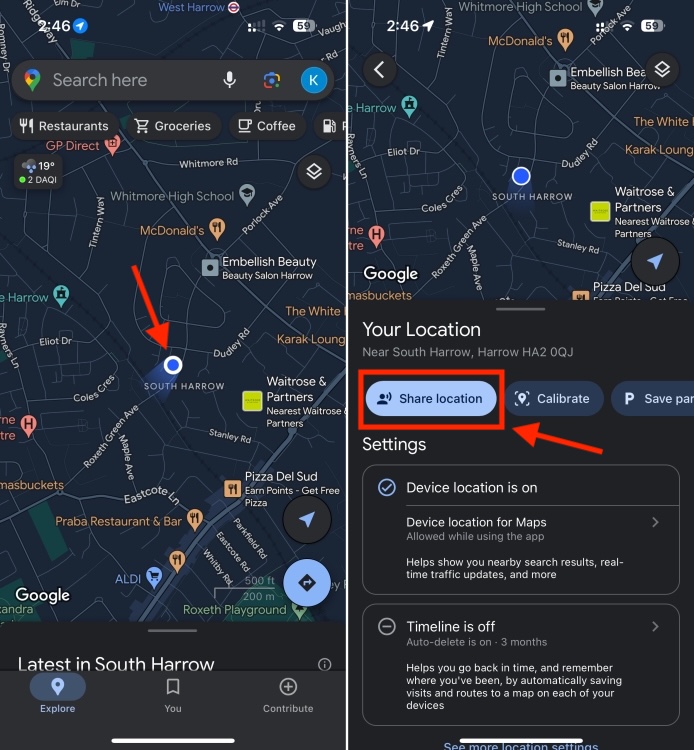 How to Share Location on iPhone (2024) | Beebom