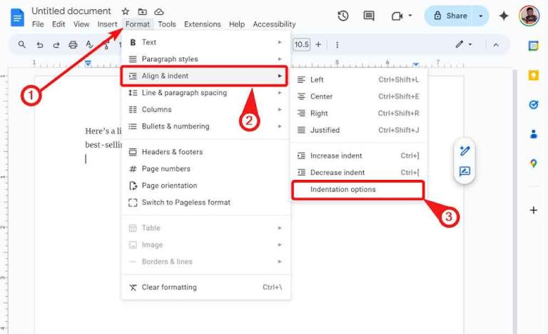 How to Do Hanging Indent on Google Docs | Beebom