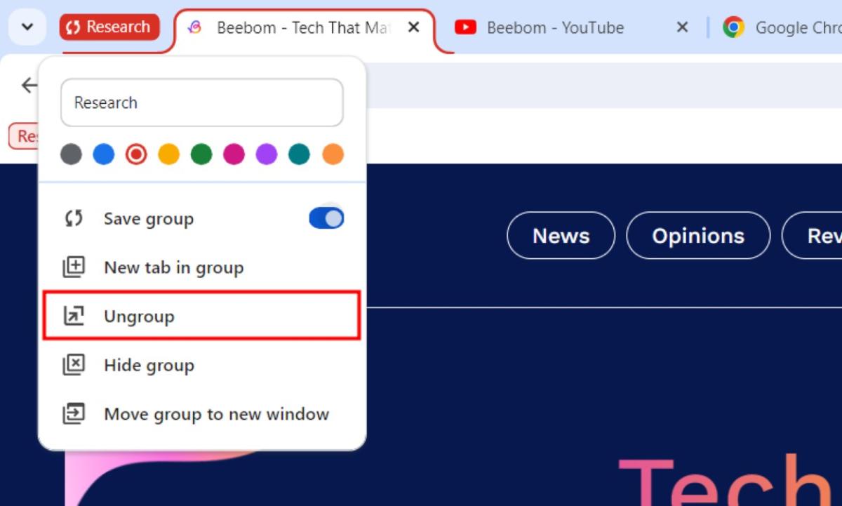 How to Create and Save Tab Groups in Chrome | Beebom
