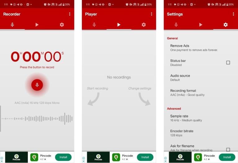 10 Best Voice Recorders Apps for Android | Beebom