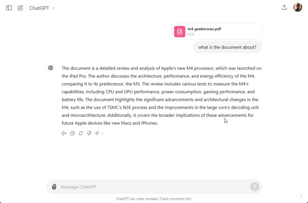 How to Upload a Document to ChatGPT (2024 Guide) | Beebom