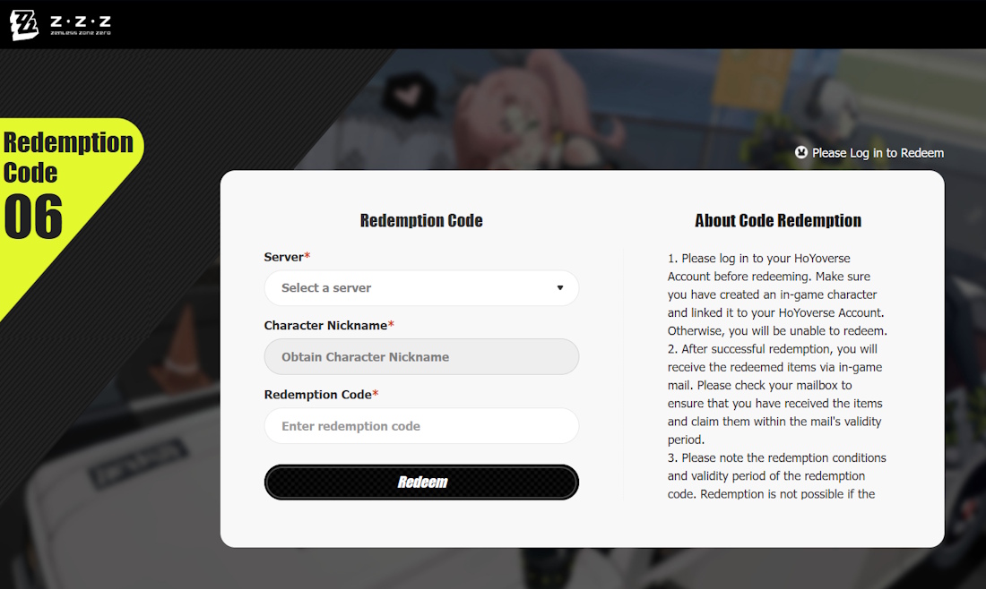 Zenless Zone Zero (ZZZ) Codes (January 2026) | Beebom