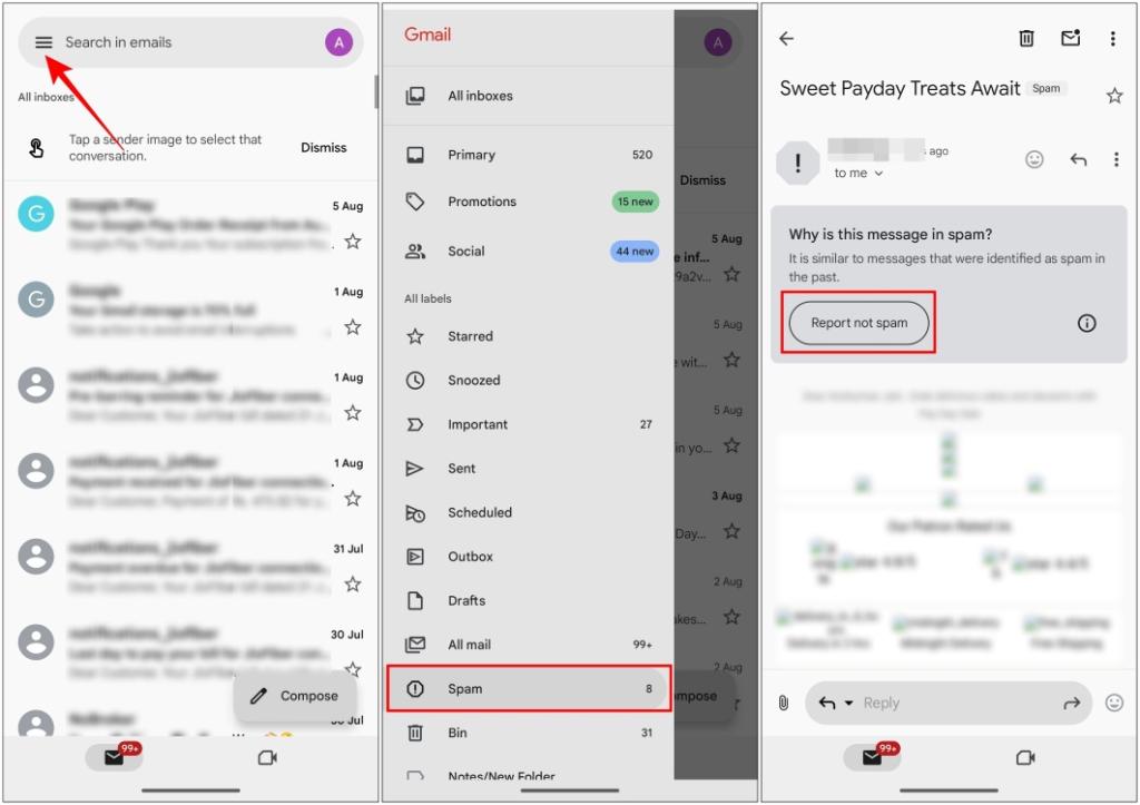How to Fix Gmail Not Receiving Emails | Beebom