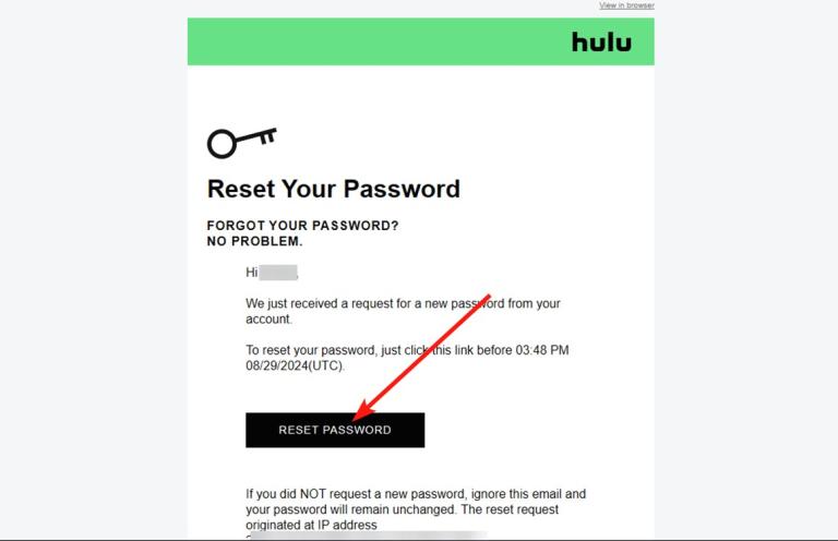 How to Reset or Change Hulu Password | Beebom