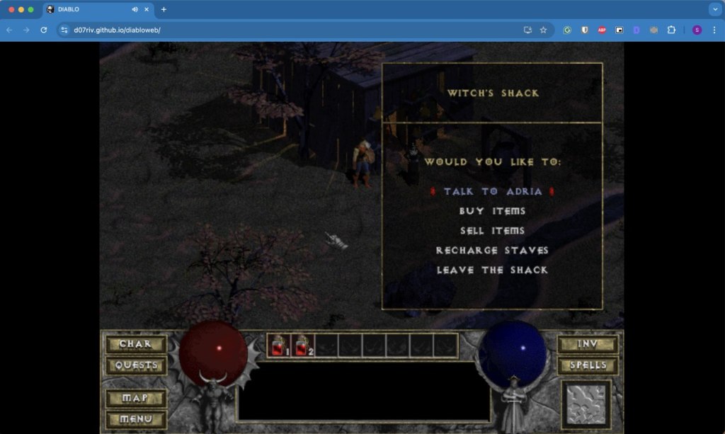 You Can Now Play Diablo in a Web Browser and I Feel Older than Ever ...