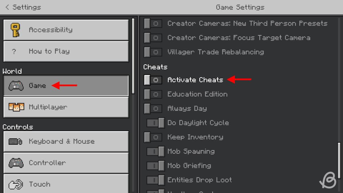 How to Enable Cheats in Minecraft (Bedrock & Java) | Beebom