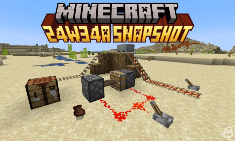 Minecraft Snapshot 24W34A: Bundles, Minecarts, and Redstone Get ...