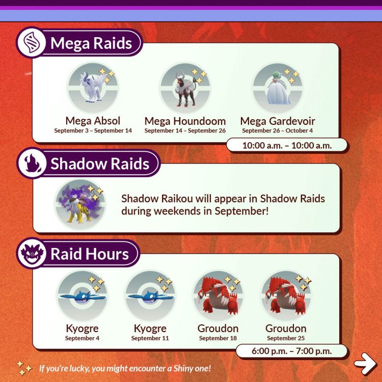 Pokemon GO September 2024 Events: A Complete Guide | Beebom