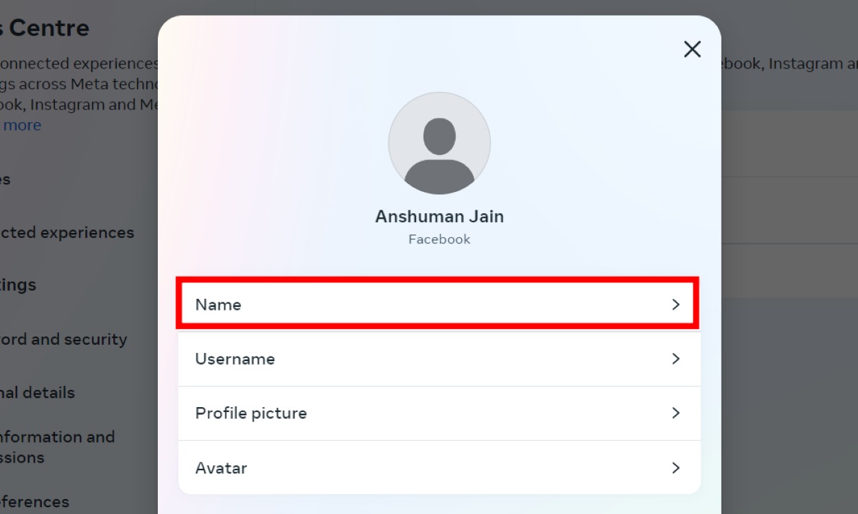 How to Change Your Facebook Name | Beebom