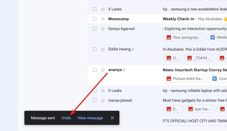 How to Recall an Email in Gmail | Beebom