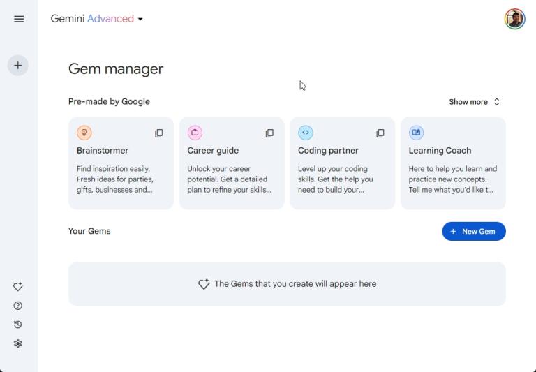 Gemini Gems: How to Make Your Own Custom Gemini AI Chatbot | Beebom