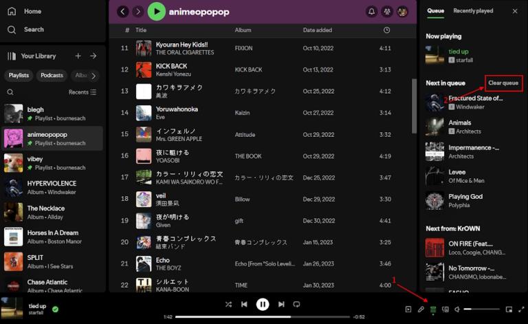 How to Clear Your Queue on Spotify | Beebom