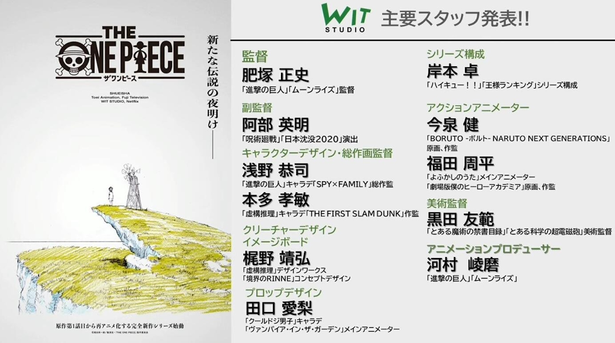 First Look at One Piece Remake Anime Revealed with Staff Details | Beebom