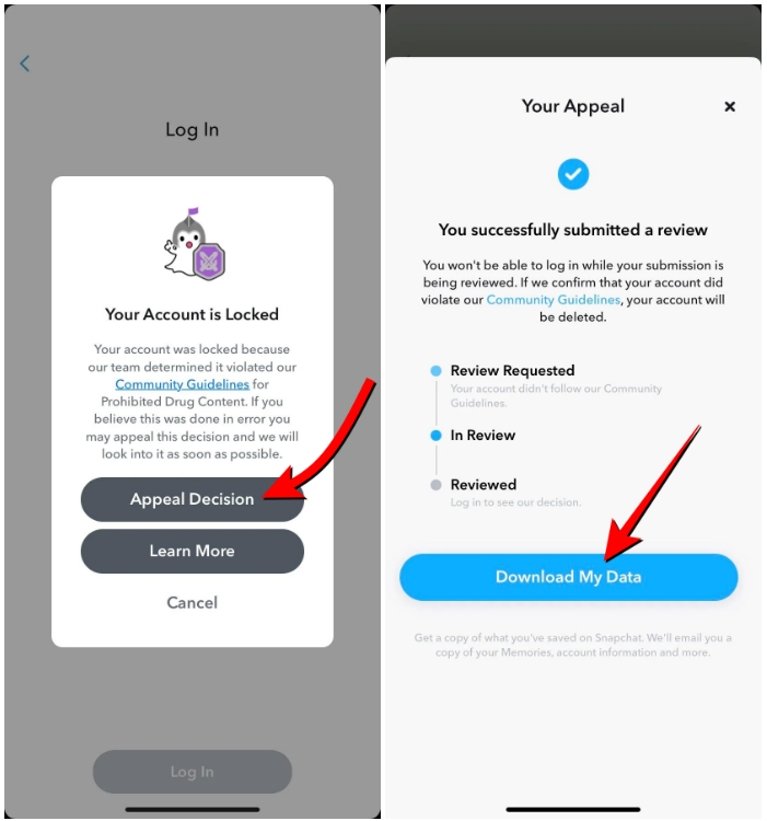 How to Unlock a Locked Snapchat Account | Beebom