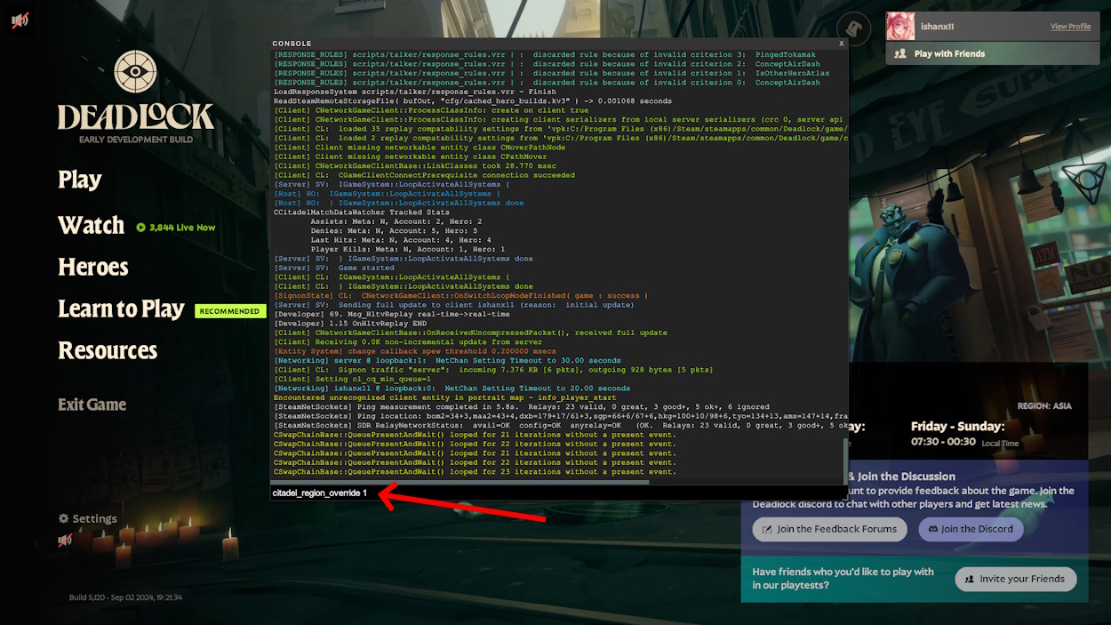How to Change Server Region in Deadlock | Beebom