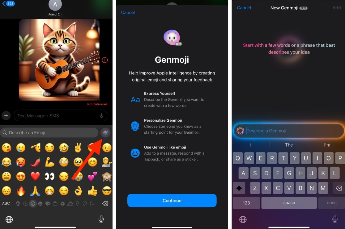 Apple Genmoji: How to Make Custom Emojis on iPhone in iOS 18.2? | Beebom