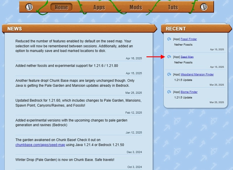 Minecraft Seed Map : Use This Tool to Find Rare Biomes and Structures ...