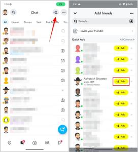 How to Find People on Snapchat | Beebom